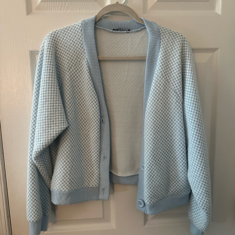 Light Blue Cardigan/Sweater - Gem